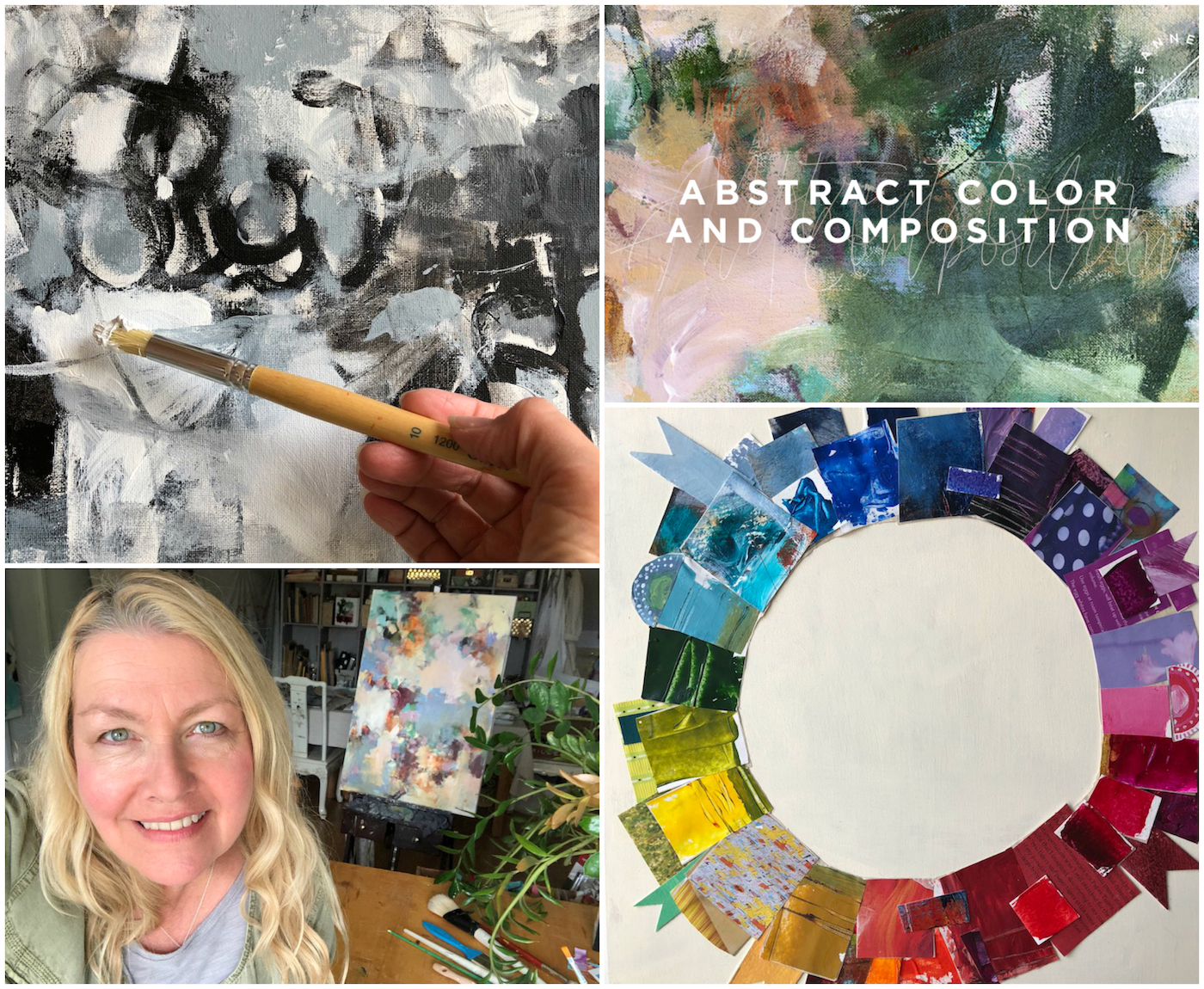 Abstract Color and Composition with Cherie Wilson - Jeanne Oliver