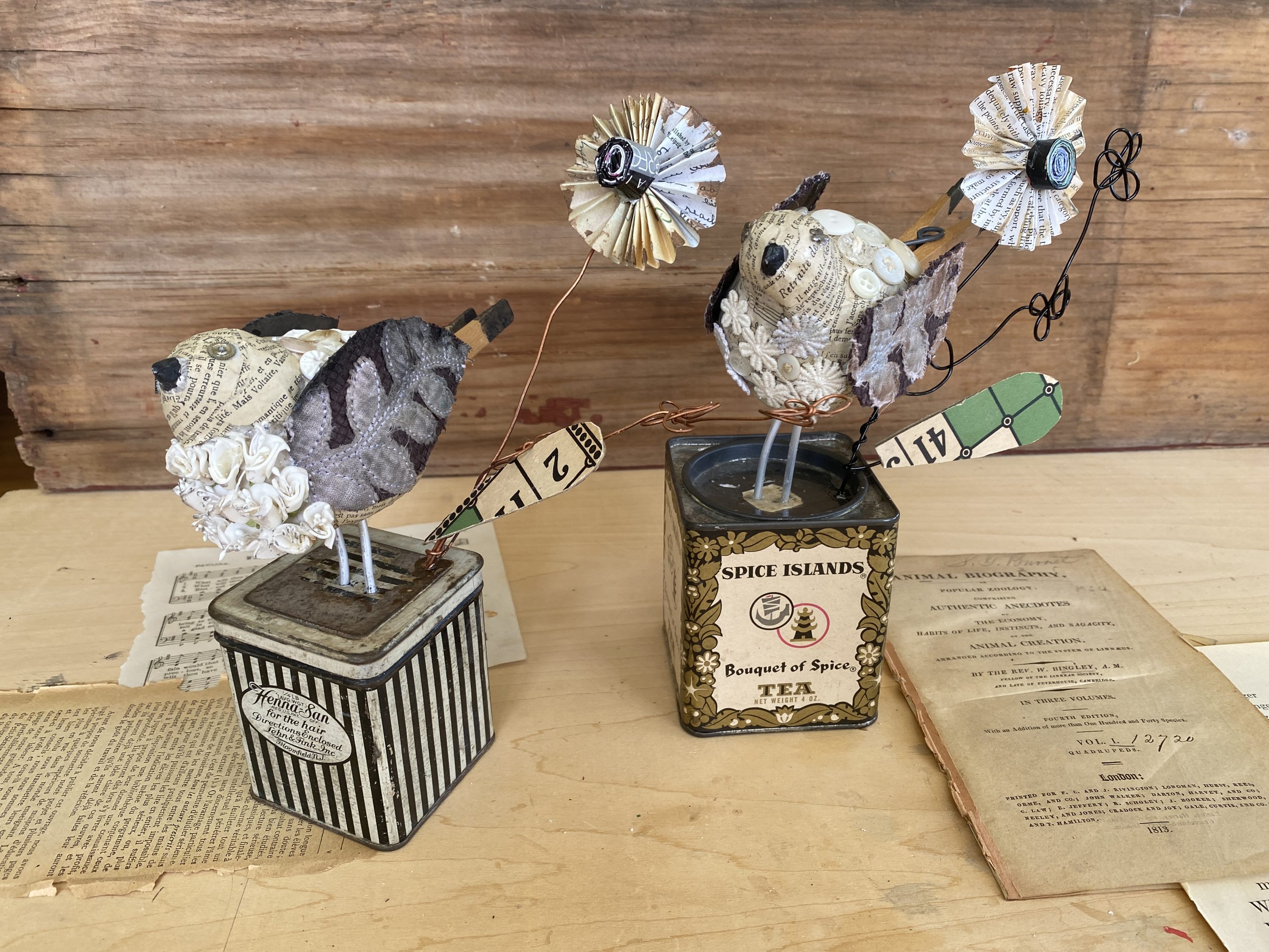 Artful Junk Birds with Lori Siebert - Jeanne Oliver