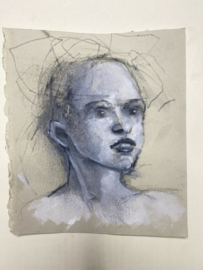 Deconstructed Faces with Kate Thompson - Jeanne Oliver