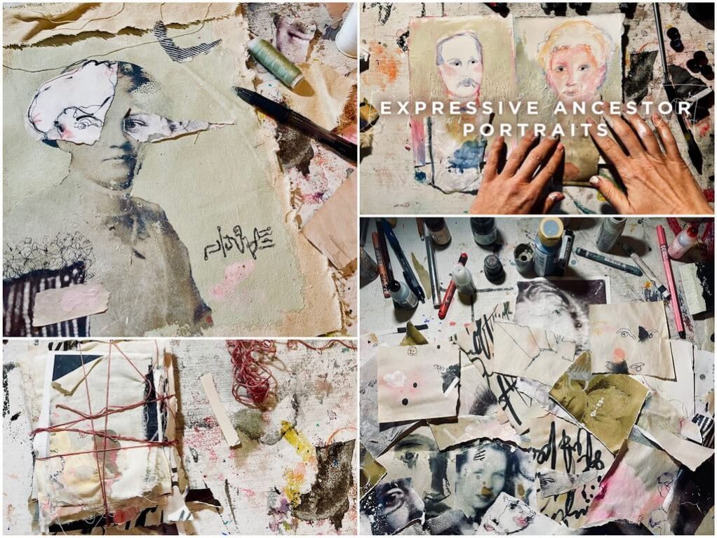 Expressive Ancestor Portraits with Erin Faith Allen | Instant Access ...