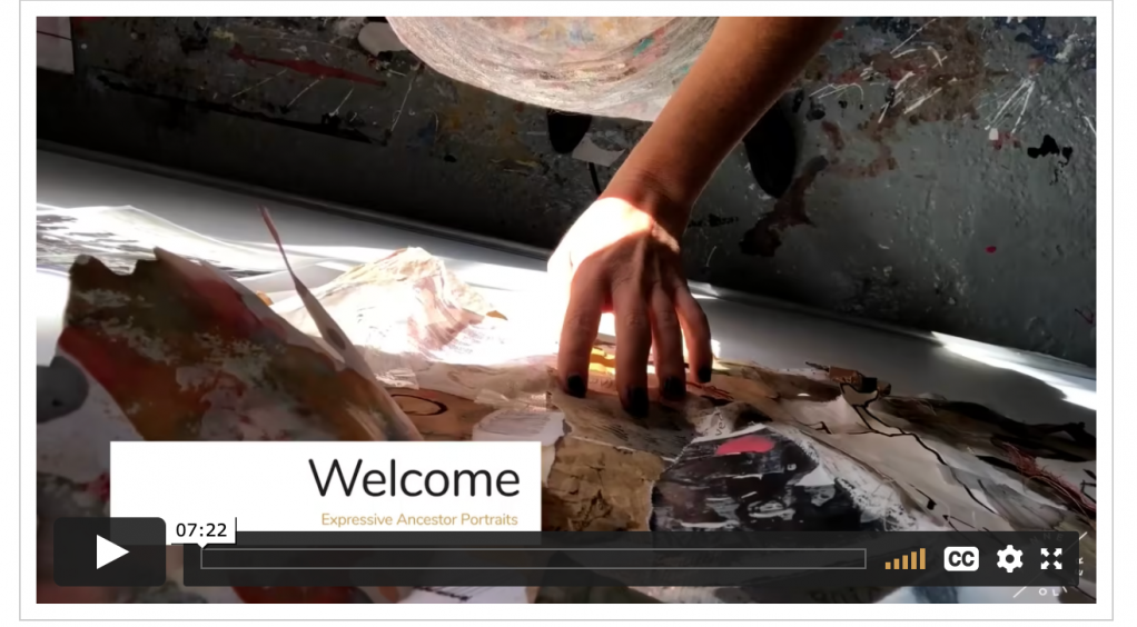 Expressive Ancestor Portraits with Erin Faith Allen | Welcome Video ...