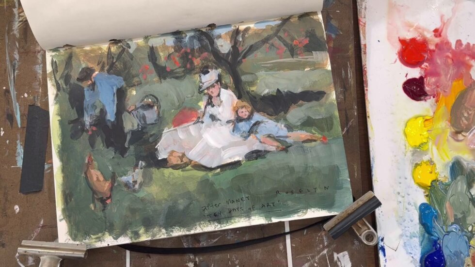 Ten Days of Art with Roselyn Pratt - Jeanne Oliver