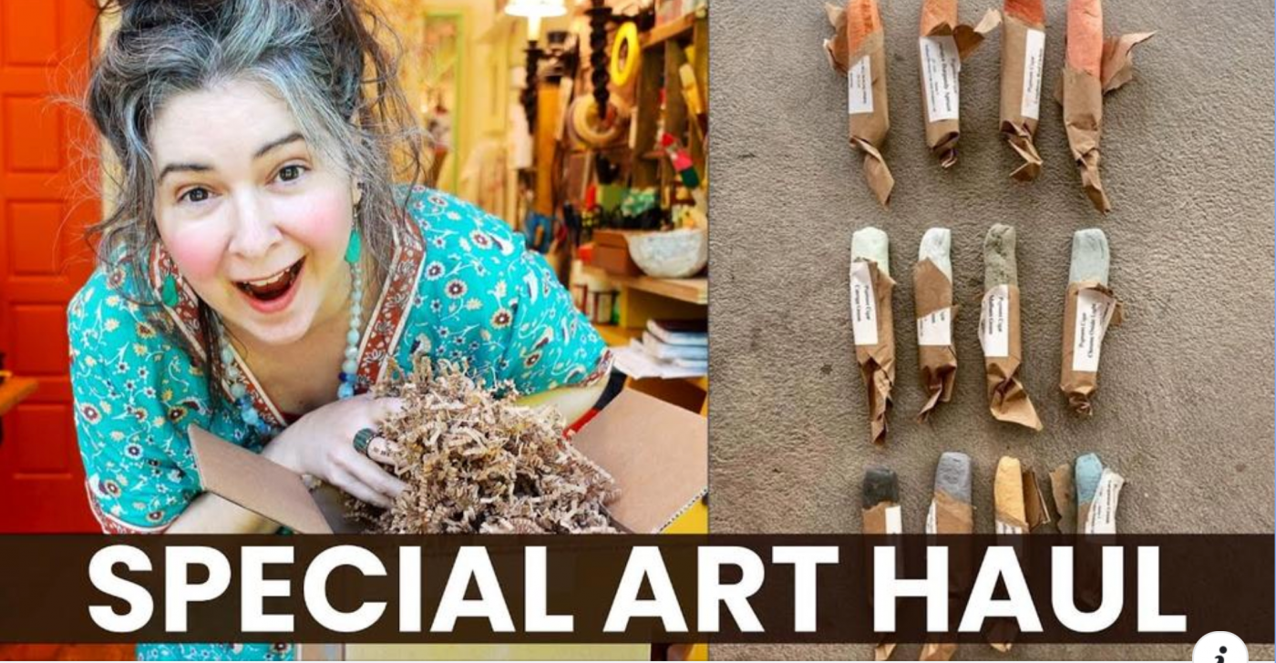 Artist Sandi Hester Shares Using Our Pigment Cigars | FUN Video ...