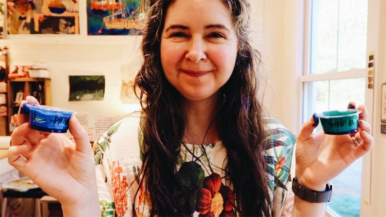 An Artist Studio | With Sandi Hester - Jeanne Oliver