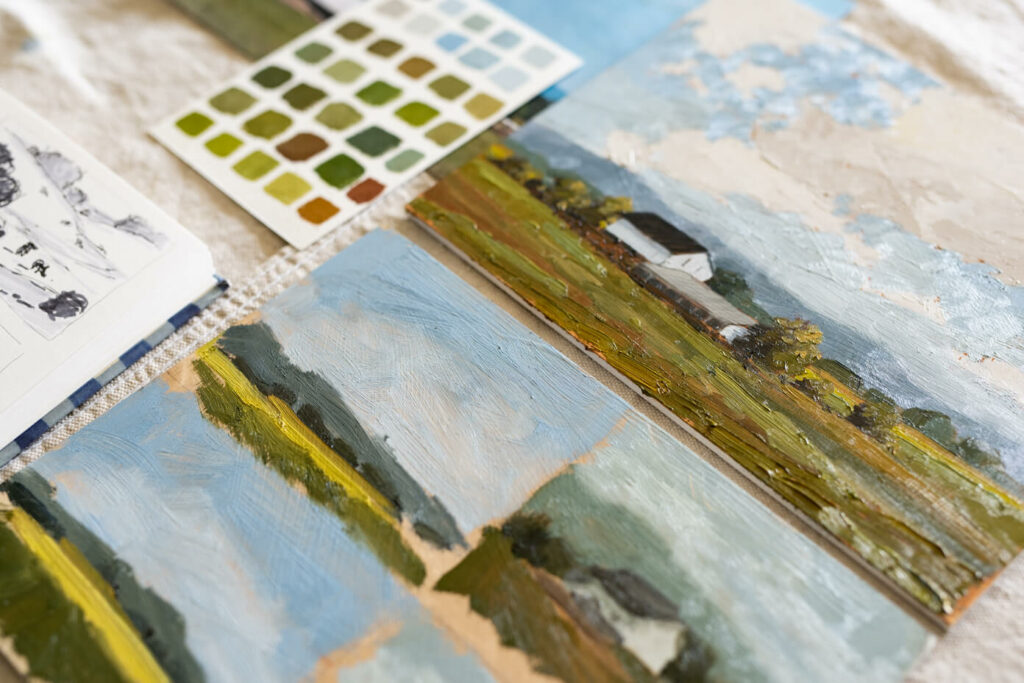 Plein Air with Marian Parsons - Jeanne Oliver