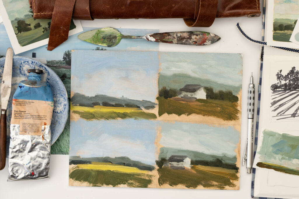 Plein Air with Marian Parsons - Jeanne Oliver