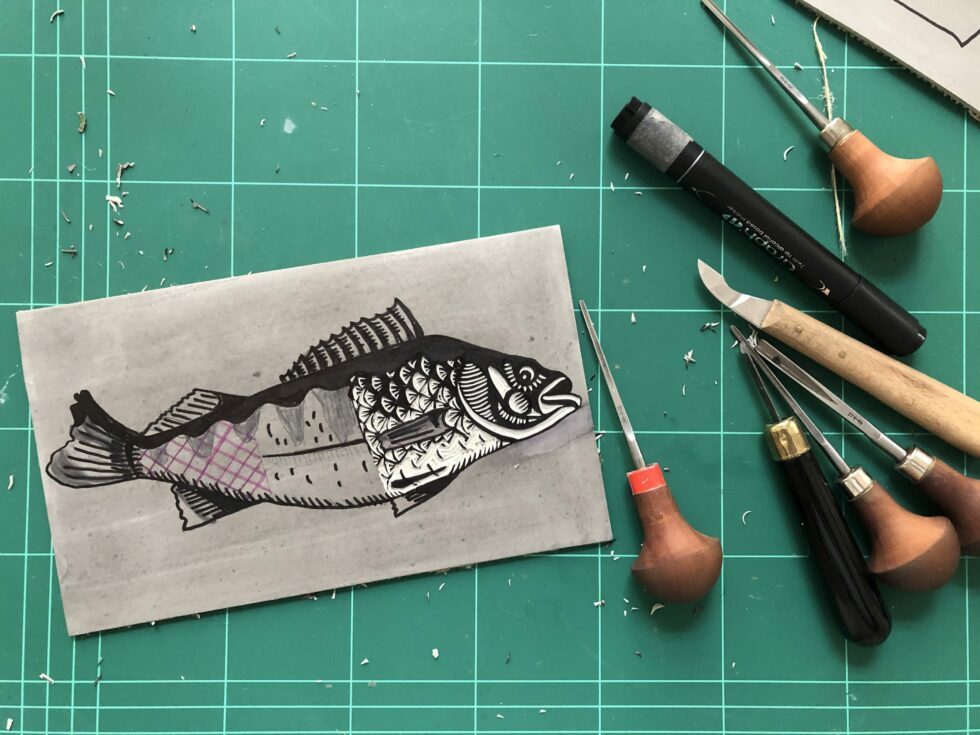 Linocut Bootcamp with Sofie Strasser - Jeanne Oliver
