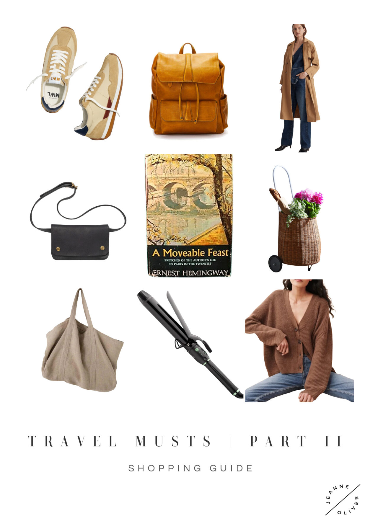 Travel Musts Part II | Shopping Guide for Extended Trips - Jeanne Oliver