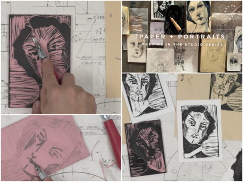 Paper and Portraits with Jeanne Oliver | Jeanne Oliver