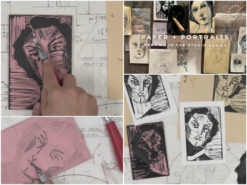 Paper and Portraits with Jeanne Oliver | Jeanne Oliver