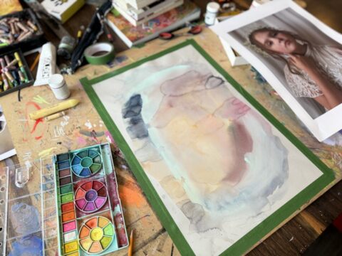 Drawing Faces | Portraits Simplified with Brandi Hofer - Jeanne Oliver