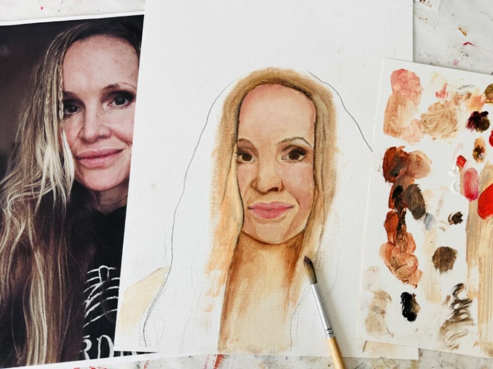 Paint Like Frida with Erin Faith Allen - Jeanne Oliver