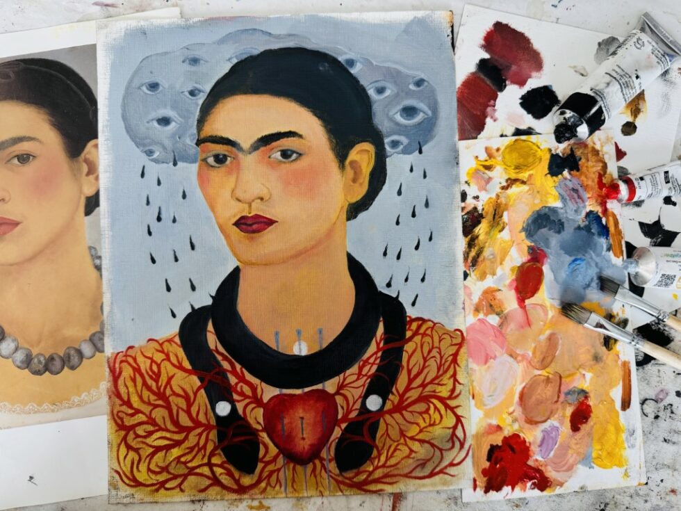 Paint Like Frida with Erin Faith Allen - Jeanne Oliver