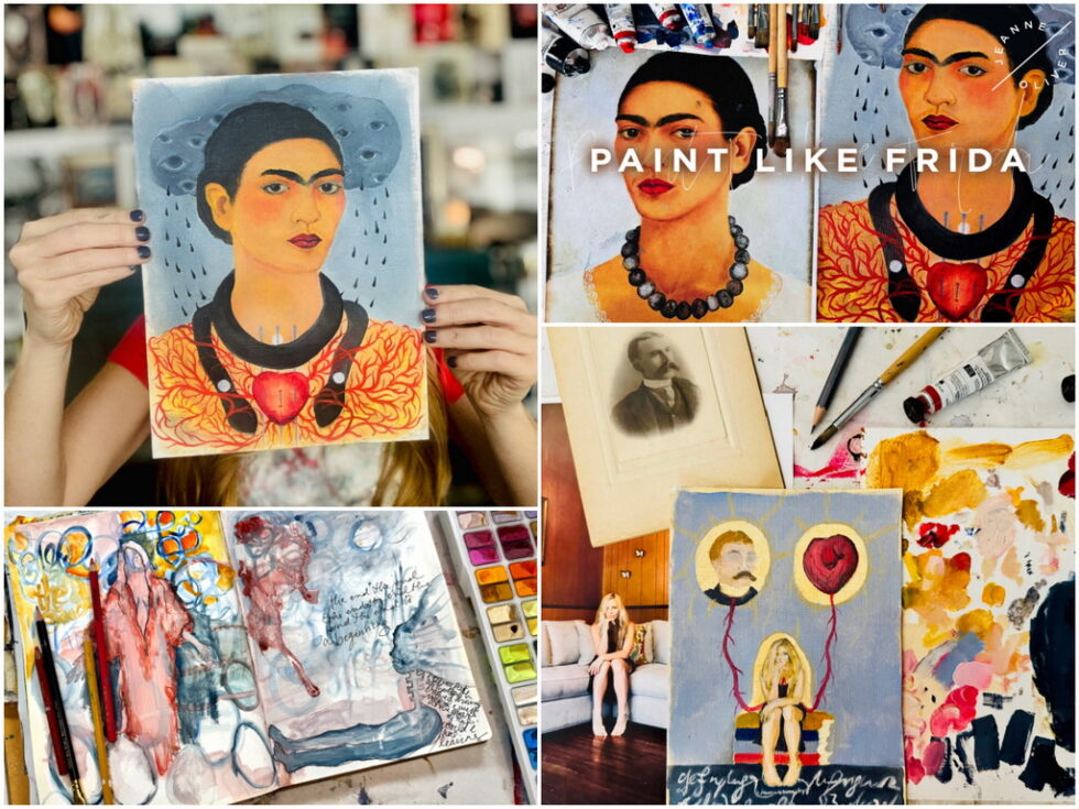 Paint Like Frida with Erin Faith Allen - Jeanne Oliver